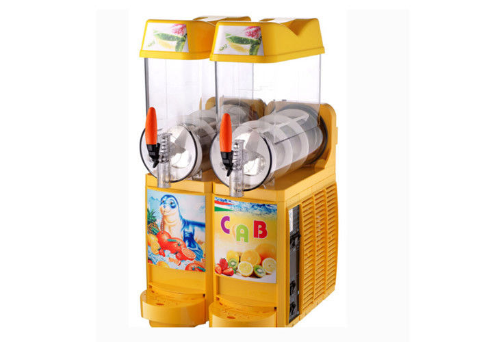 Electric Commercial Ice Slush Machine Dual Beater Mixing System For ...