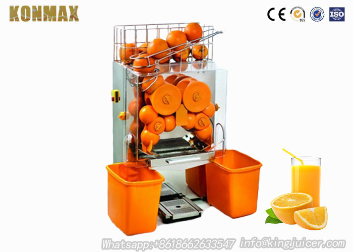 Large Stainless Steel Orange Juicer Machine Bar Auto Orange Press Juicers