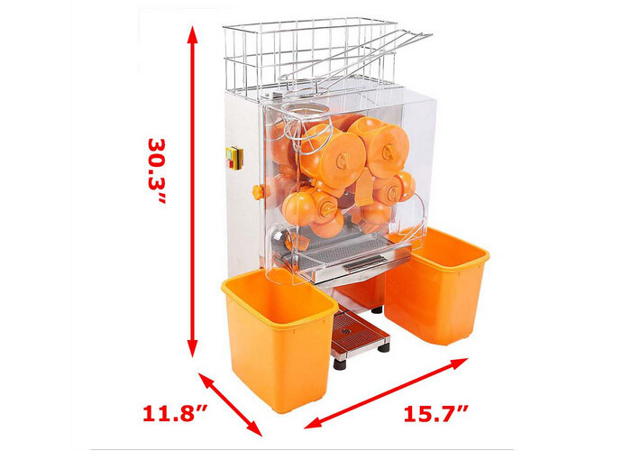 Catering Commercial Orange Juice Squeezing Machine With Peeling Off