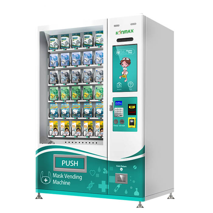 Touch Screen Pharma Vending Machine Phamarcy Sterilization Wipes