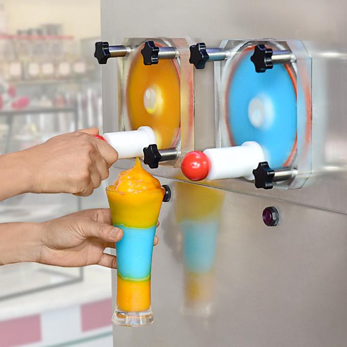 Bubble Tea Fruit Ice Slush Machine For Kids Drink Mini Granita Mix Maker