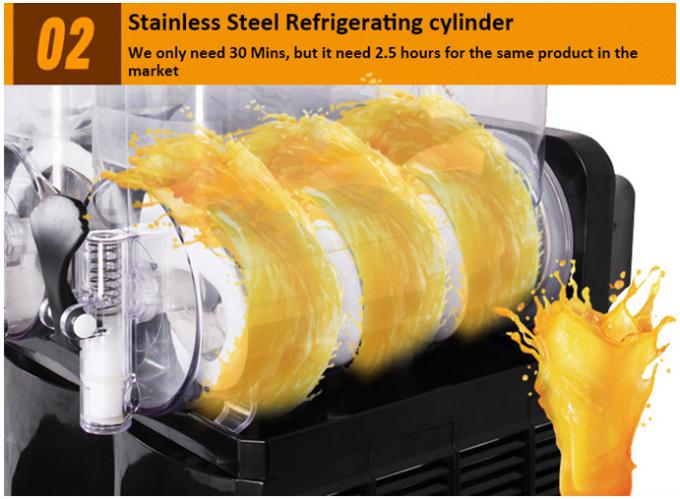 Automatic Smoothie Frozen Slush Machine Refrigerant Milk Shake ...