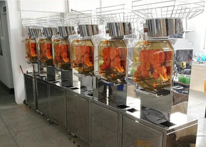 Custom Orange Juice Squeezer , Pomegranate Juice Machine With Automatic ...