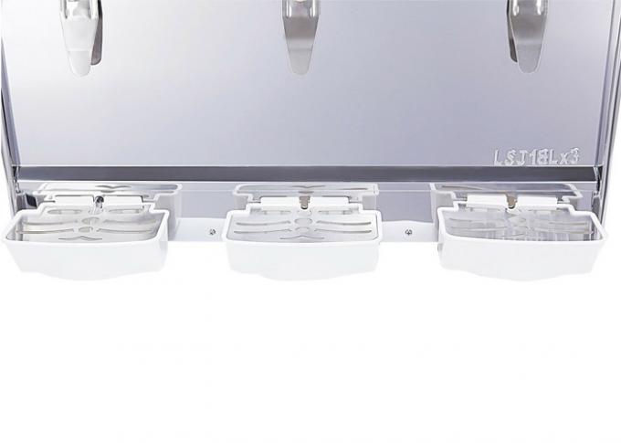 Commercial Jet Spray Milk / Juice Dispensers Machine with Four PC Tank