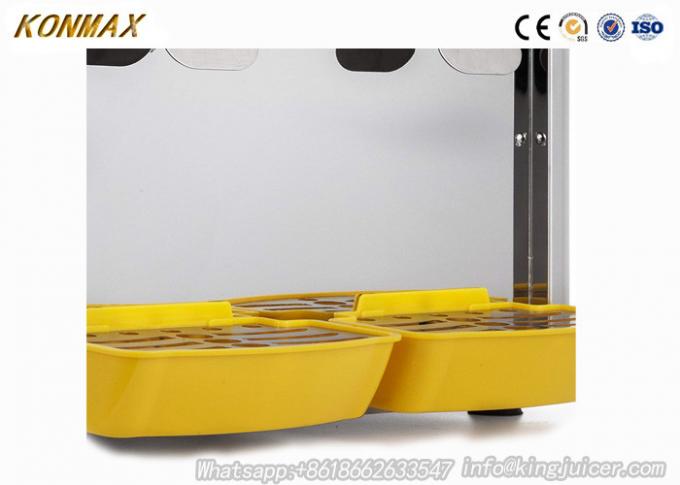 Commercial 2 Tanks Cold Drink Juice Beverage Dispenser with Jet Spray ...