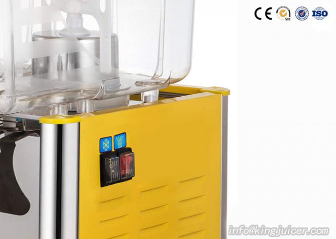 Commercial 2 Tanks Cold Drink Juice Beverage Dispenser with Jet Spray ...