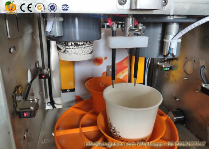 Inside Temperature 2-10 Celsius Fresh Juice Vending Machine SASO / FDA ...