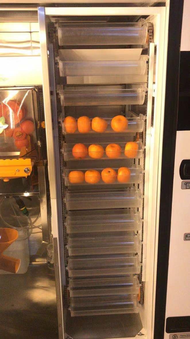 Big Capacity Squeezed Orange Fresh Juice Vending Machine Intelligent ...