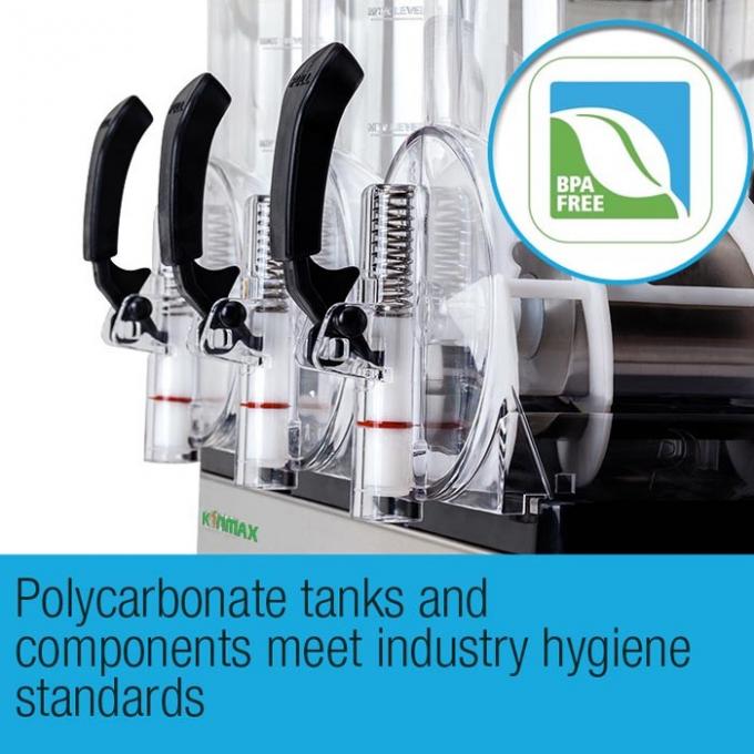 Double Tank Commercial Smoothie Machine 12L Ice Margarita Slush ...